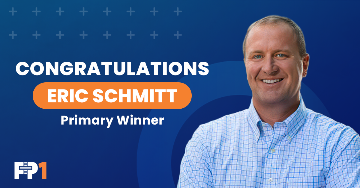 FP1 Congratulates Eric Schmitt - FP1 Strategies