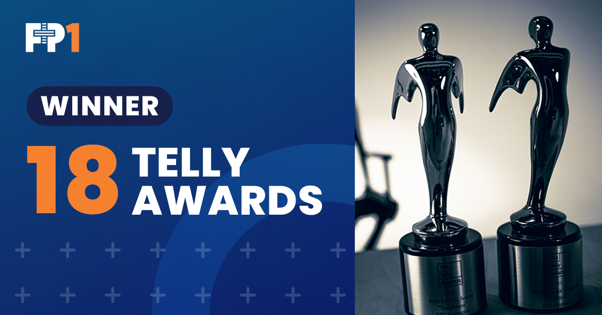 FP1 Wins 18 Telly Awards - FP1 Strategies