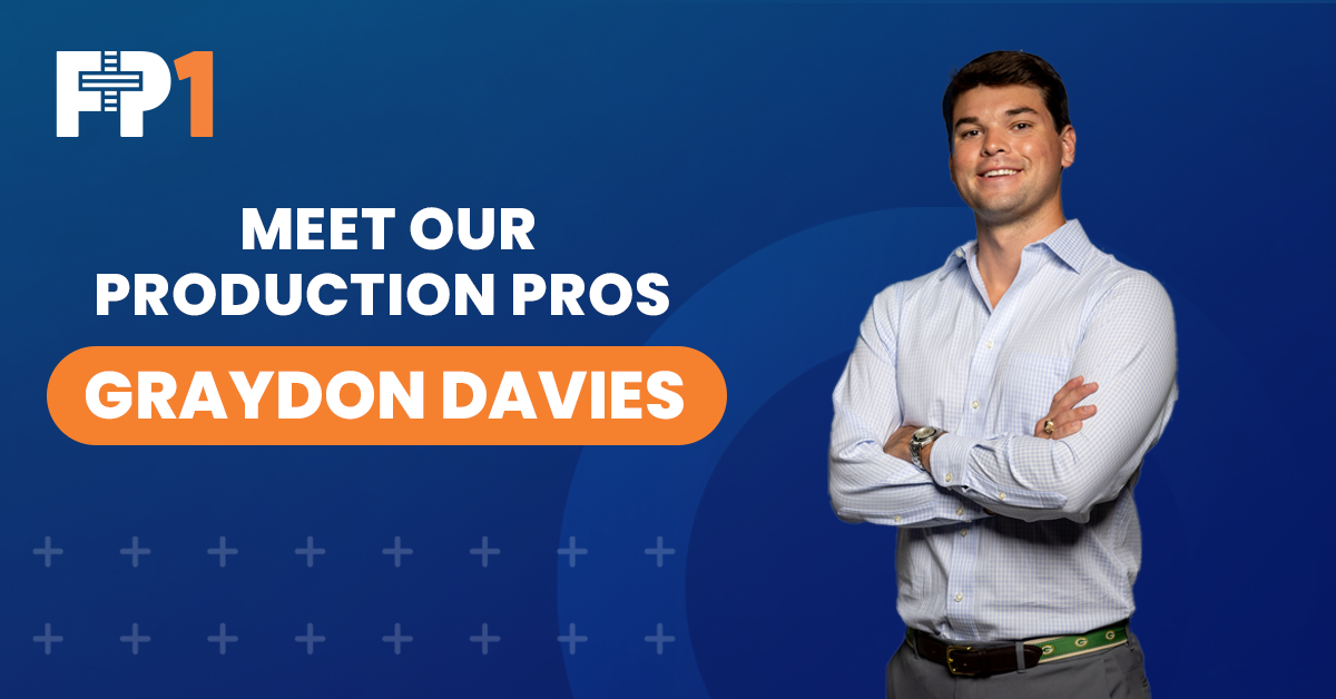Meet Our Production Pros: Graydon Davies - FP1 Strategies